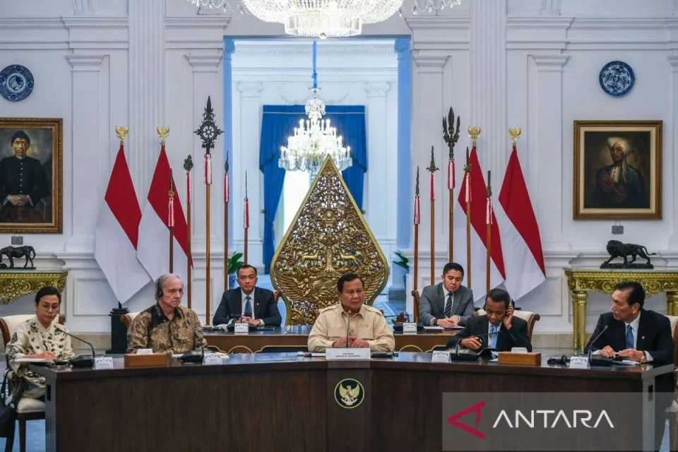 Presiden Prabowo Undang Ray Dalio, Pengusaha Amerika Serikat Kumpul Bareng Pengusaha di Istana ...